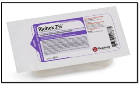 Escova Antisséptico Riohex 2% – 22ml – Rioquímica – Cirúrgica Marcelina