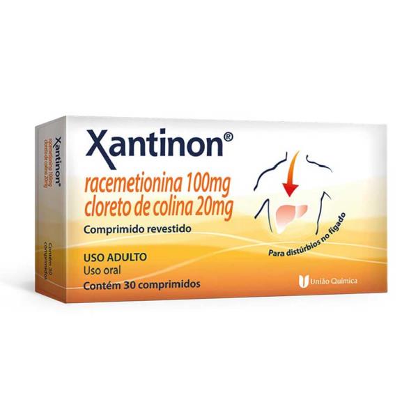 Xantinon c/ 30 comprimidos – Cirúrgica Marcelina