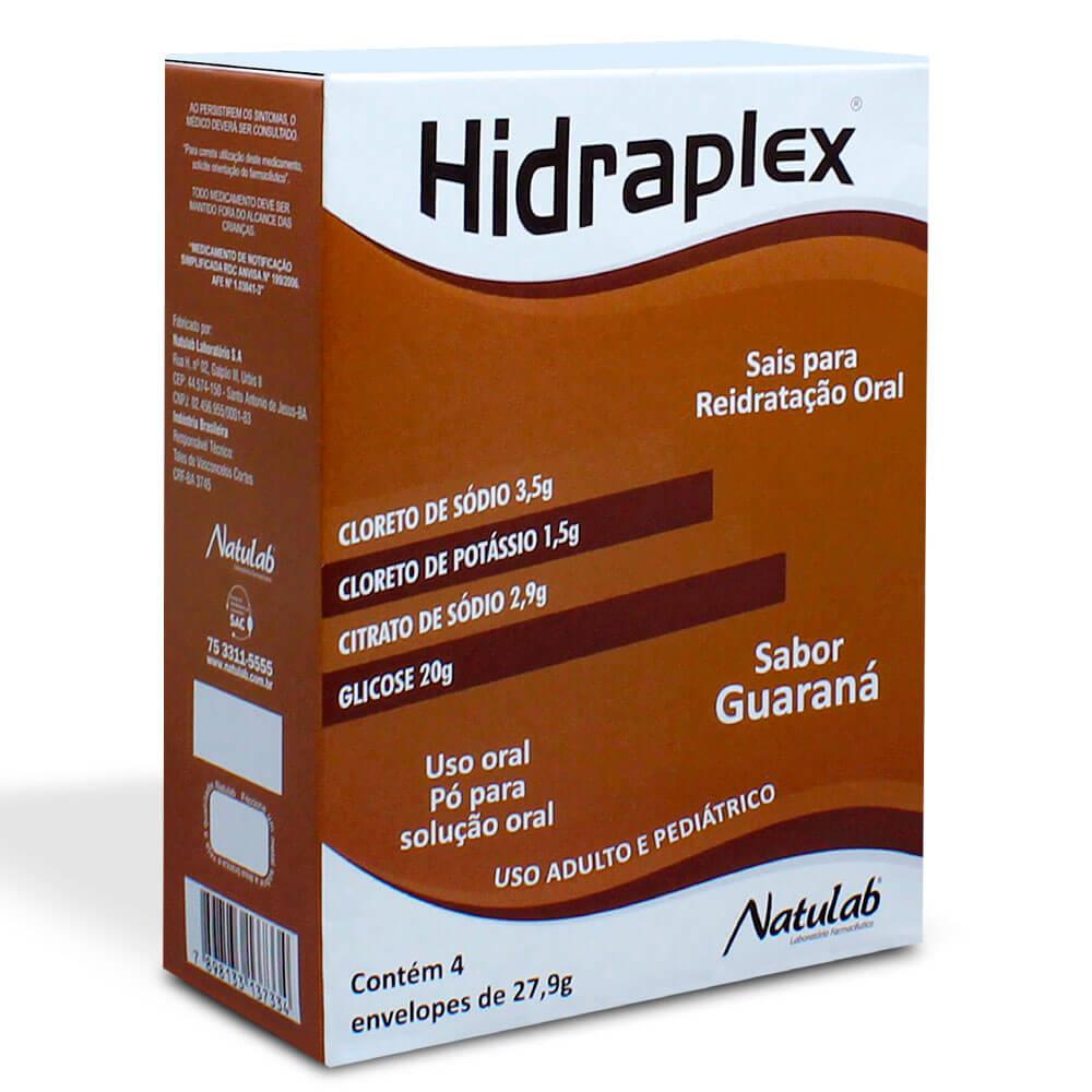 Hidraplex Pó para solução oral c/ 4 envelopes sabor Guaraná – Cirúrgica ...