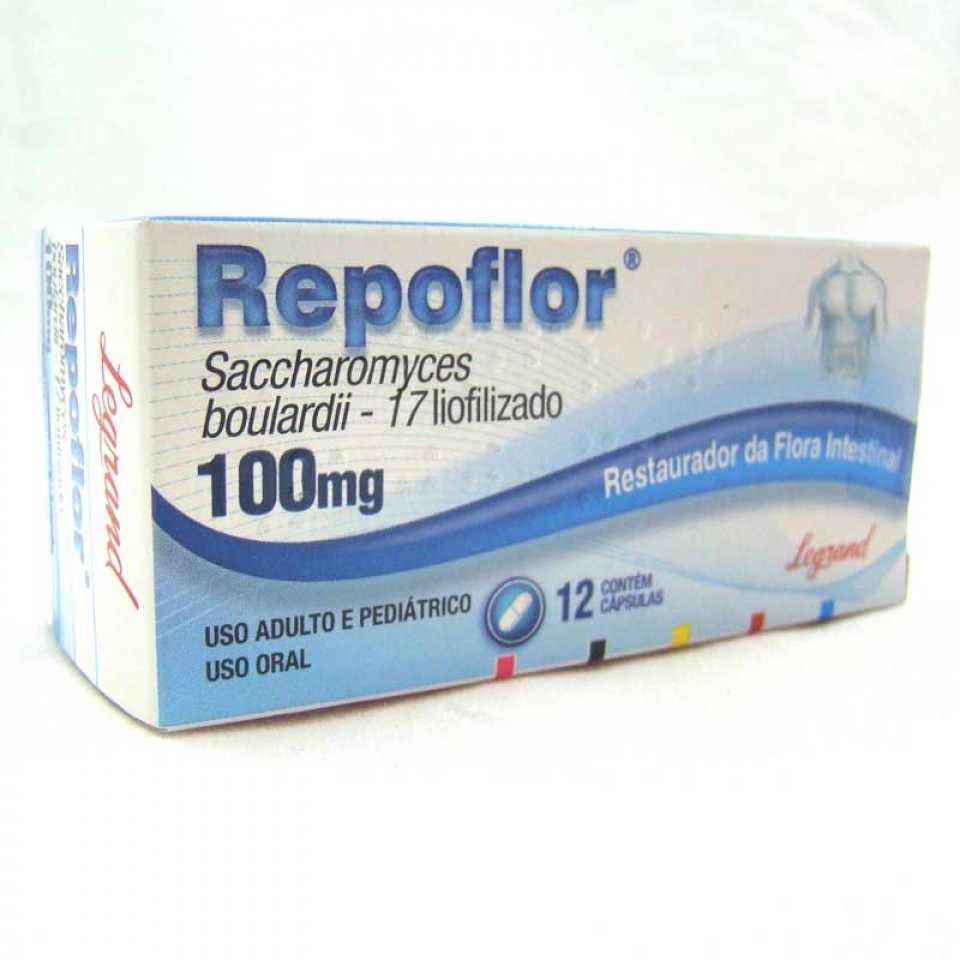 Repoflor 100 mg c/ 12 cápsulas – Cirúrgica Marcelina