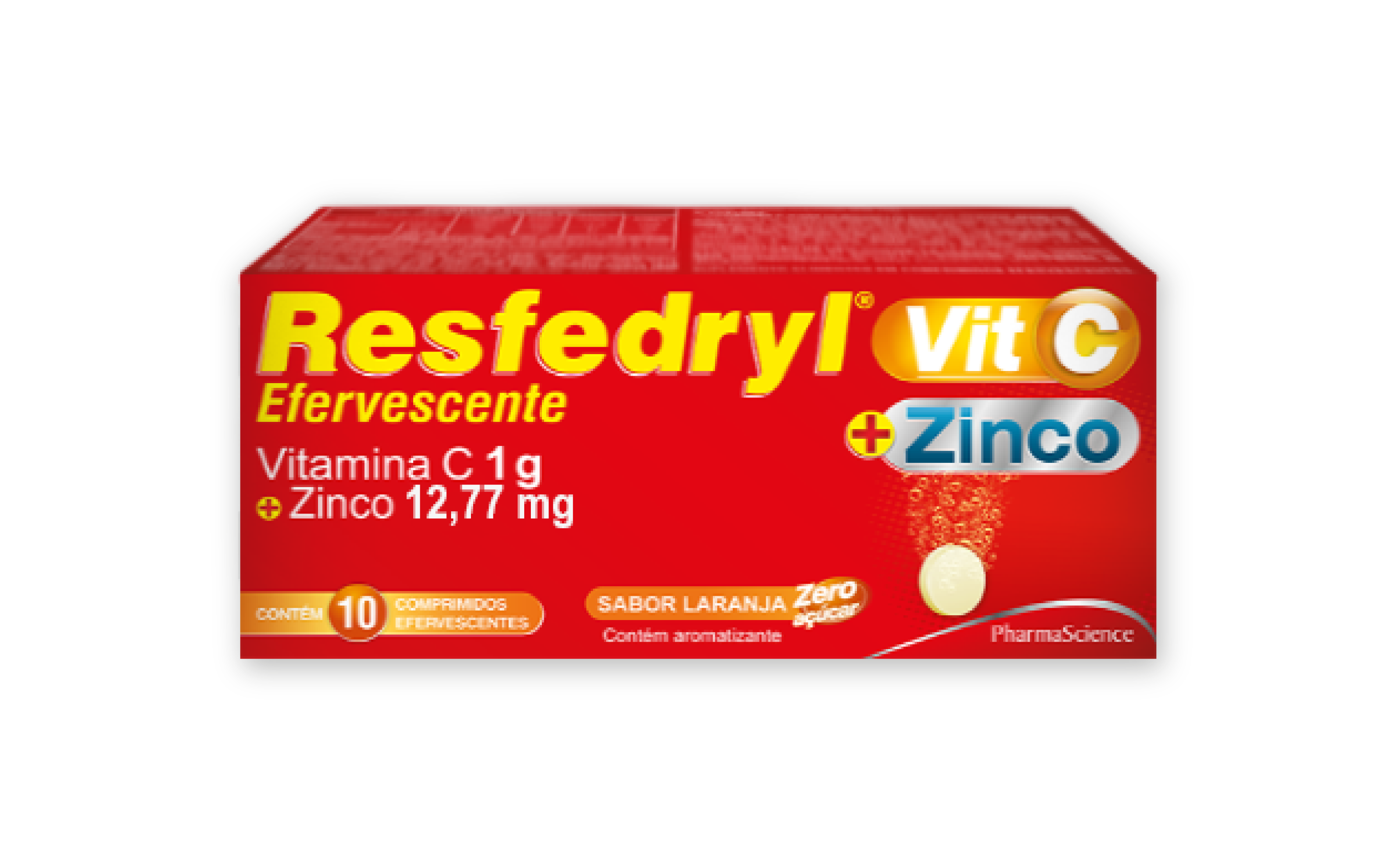 Resfedryl vit C c/ 10 comprimidos efervescentes (vitamina C ...